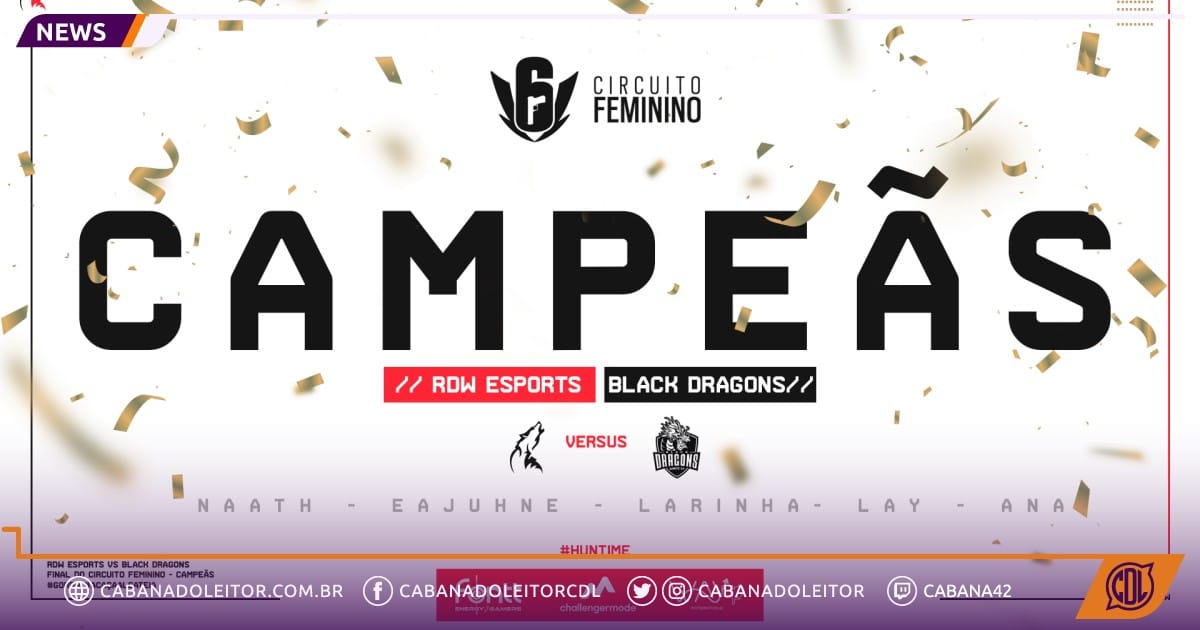 R6 | Red Wolf é Campeã do Circuito Feminino Rainbow Six Siege